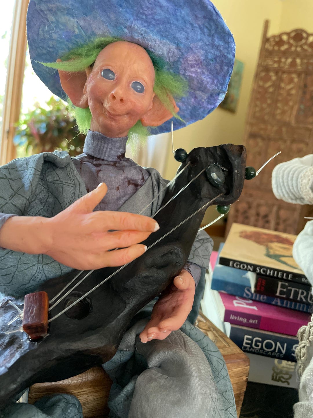 Handmade Art Doll: Unique Sculpted Collectible Doll - Etsy