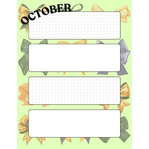 Halloween Templates Bundle for Digital Planners, Cute and Decorative ...