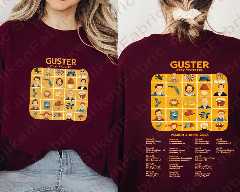 Guster Tour 2023 Shirt, Guster On Tour 2023, Guster Tour 2023 sold by ...