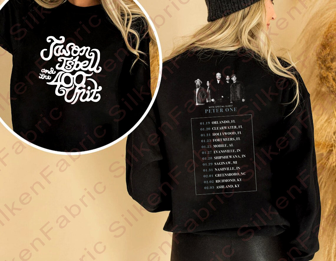 JaSon Isbell and The 400 Unit Tour 2023 Shirt The 400 Unit Tour 2023 ...