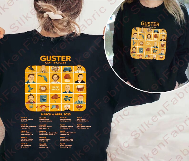 Guster Tour 2023 Shirt, Guster On Tour 2023, Guster Tour 2023 sold by ...