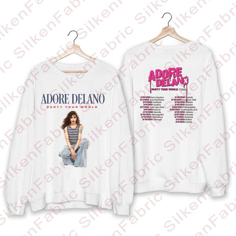 Adore Delano World Tour 2023 Shirt, Party Your World TOur 2023