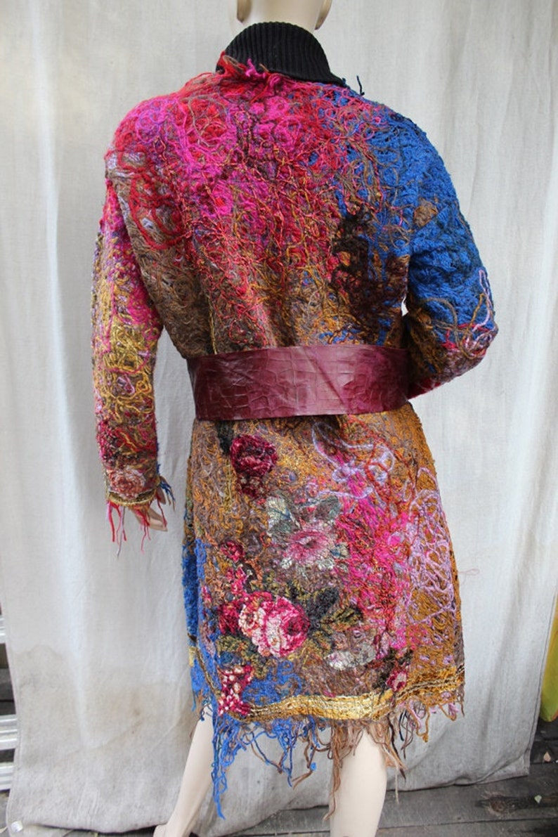 AUTUMN JACKET. Coat.handmade, Unique , Artsy, Ready to Ship - Etsy
