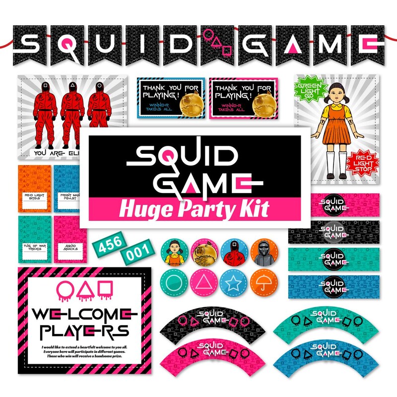 Squidgames Cards - Etsy