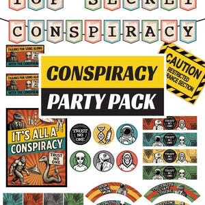 Conspiracy Theory Party Theme Ideas - Etsy