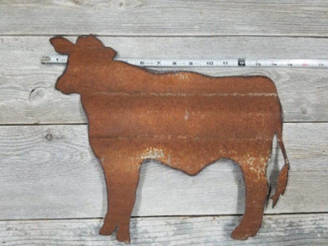 Cow Corrugated Barn Tin | Etsy