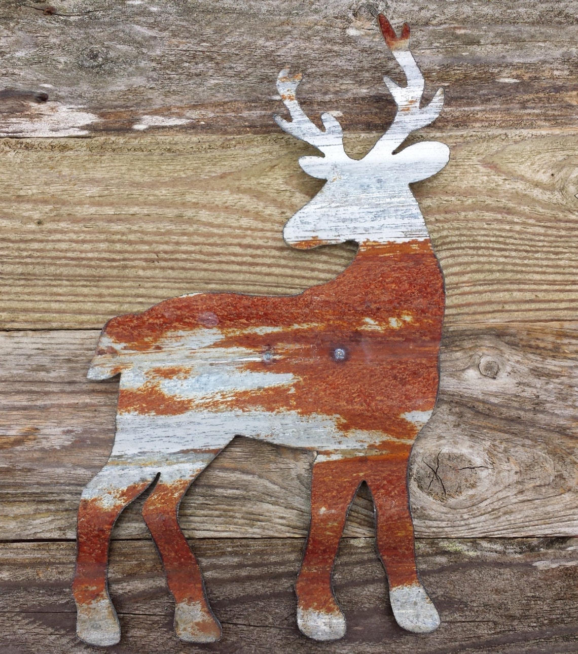 Deer Corrugated Barn Tin - Etsy