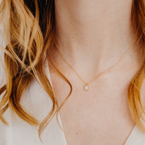 Dainty Gold Necklace - Etsy