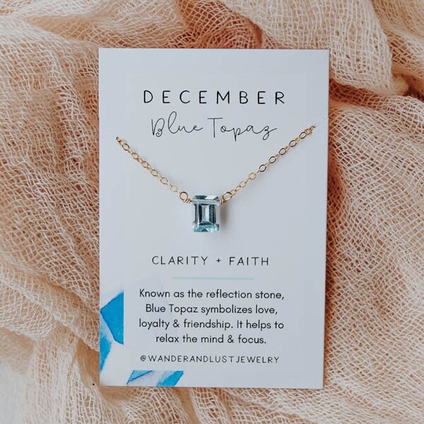 December Birthstone Jewelry - Etsy