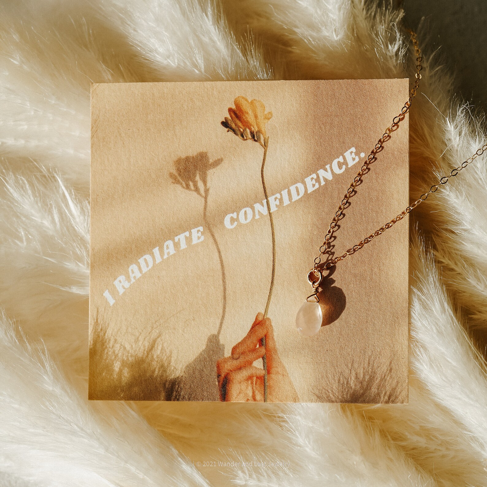 Confidence Necklace Gift for Her Christmas Gift Love - Etsy