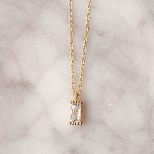 Remi Necklace, Gold Necklace, Dainty Gold Necklace, Tiny Gold Necklace ...