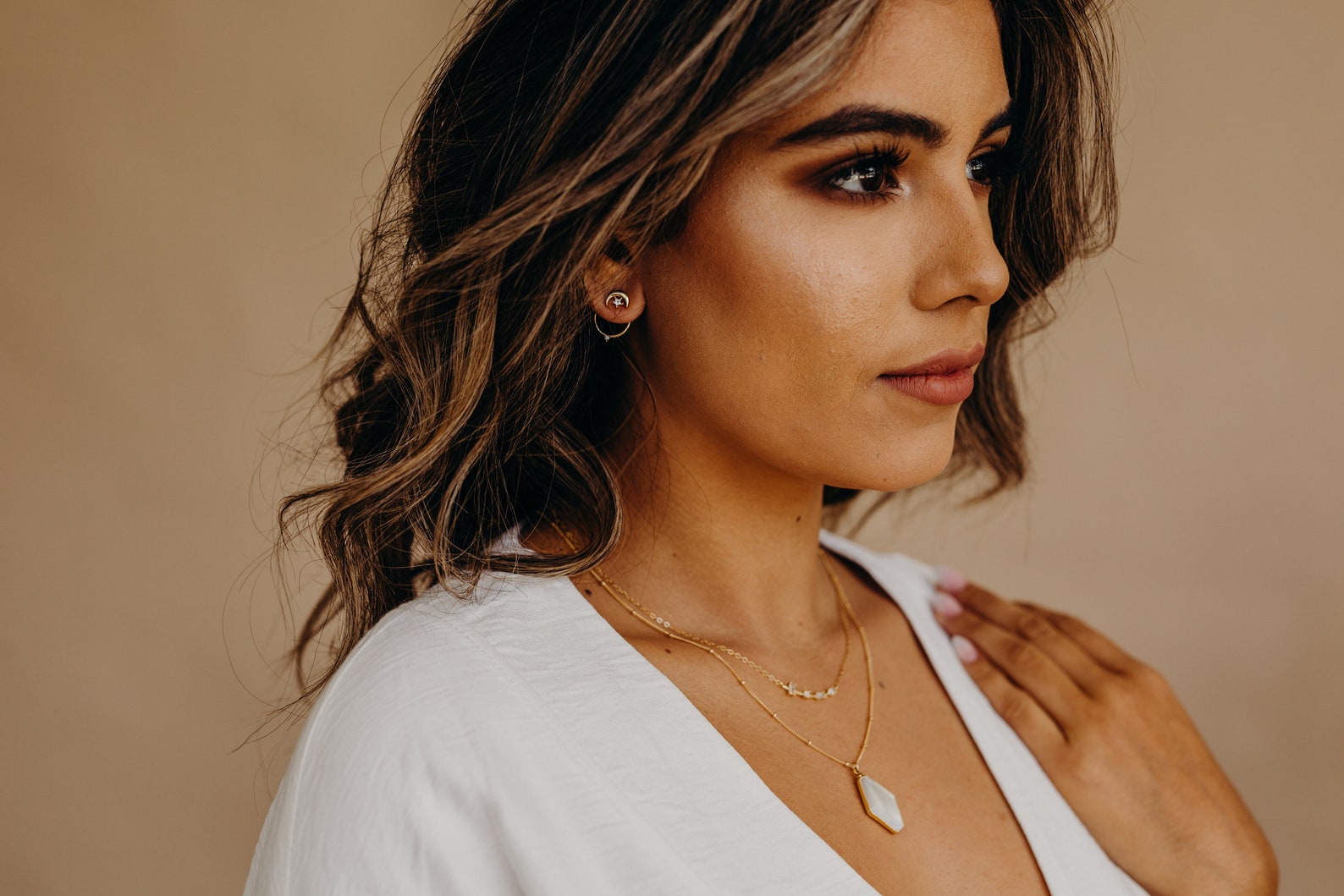 Moon Ear Jackets Crescent Moon Earrings Gold Ear Jacket - Etsy