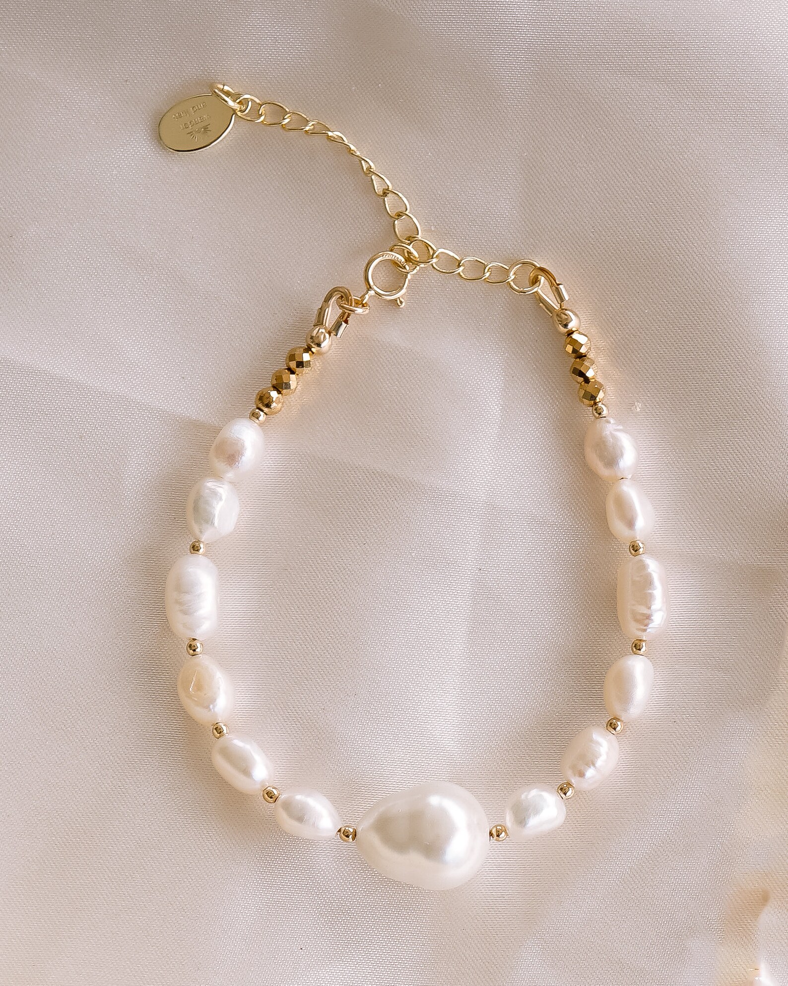 Emerson Pearl Bracelet, Bridal Jewelry Set, Statement Jewelry, Gifts ...