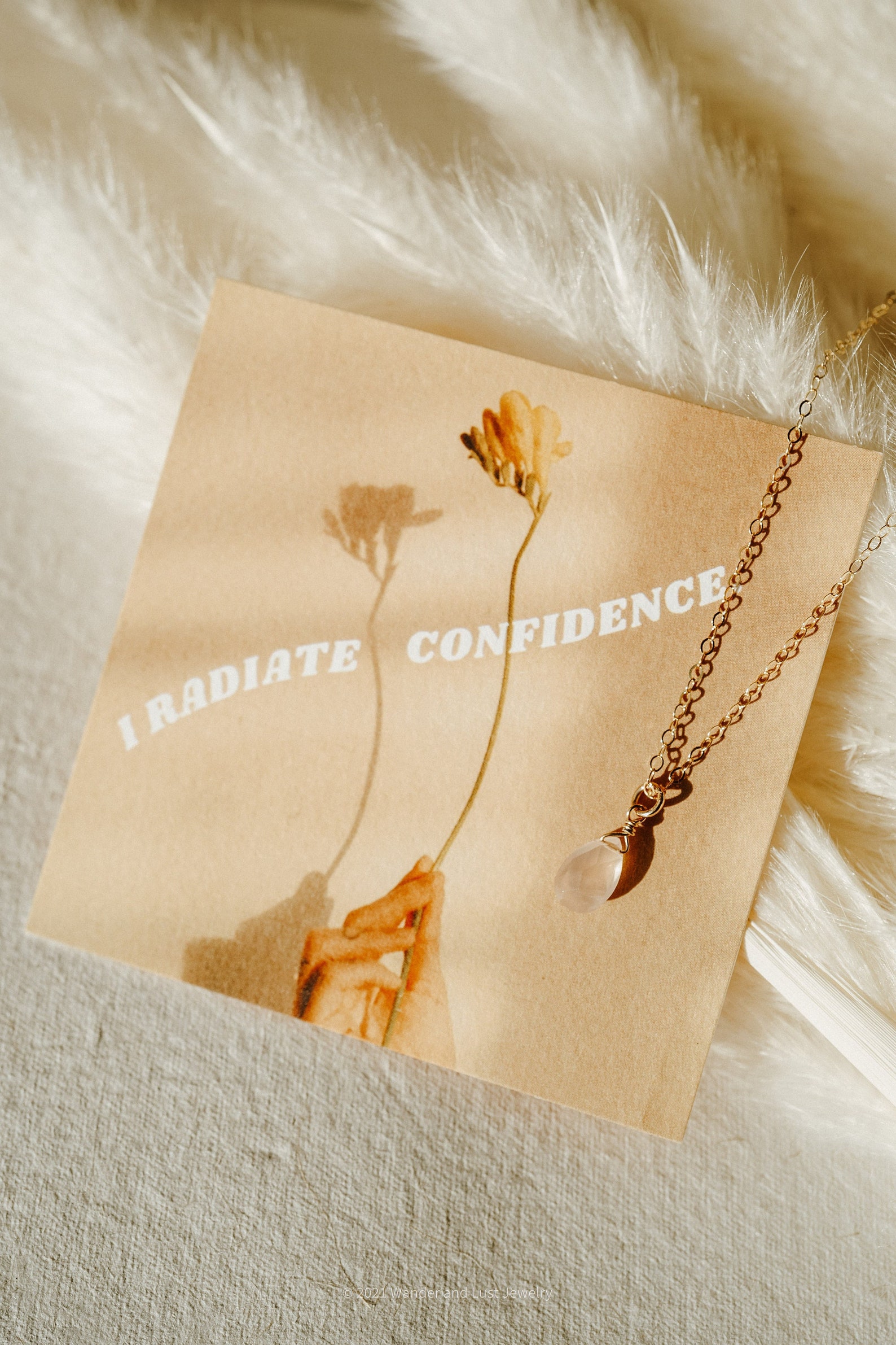 Confidence Necklace Gift for Her Christmas Gift Love - Etsy