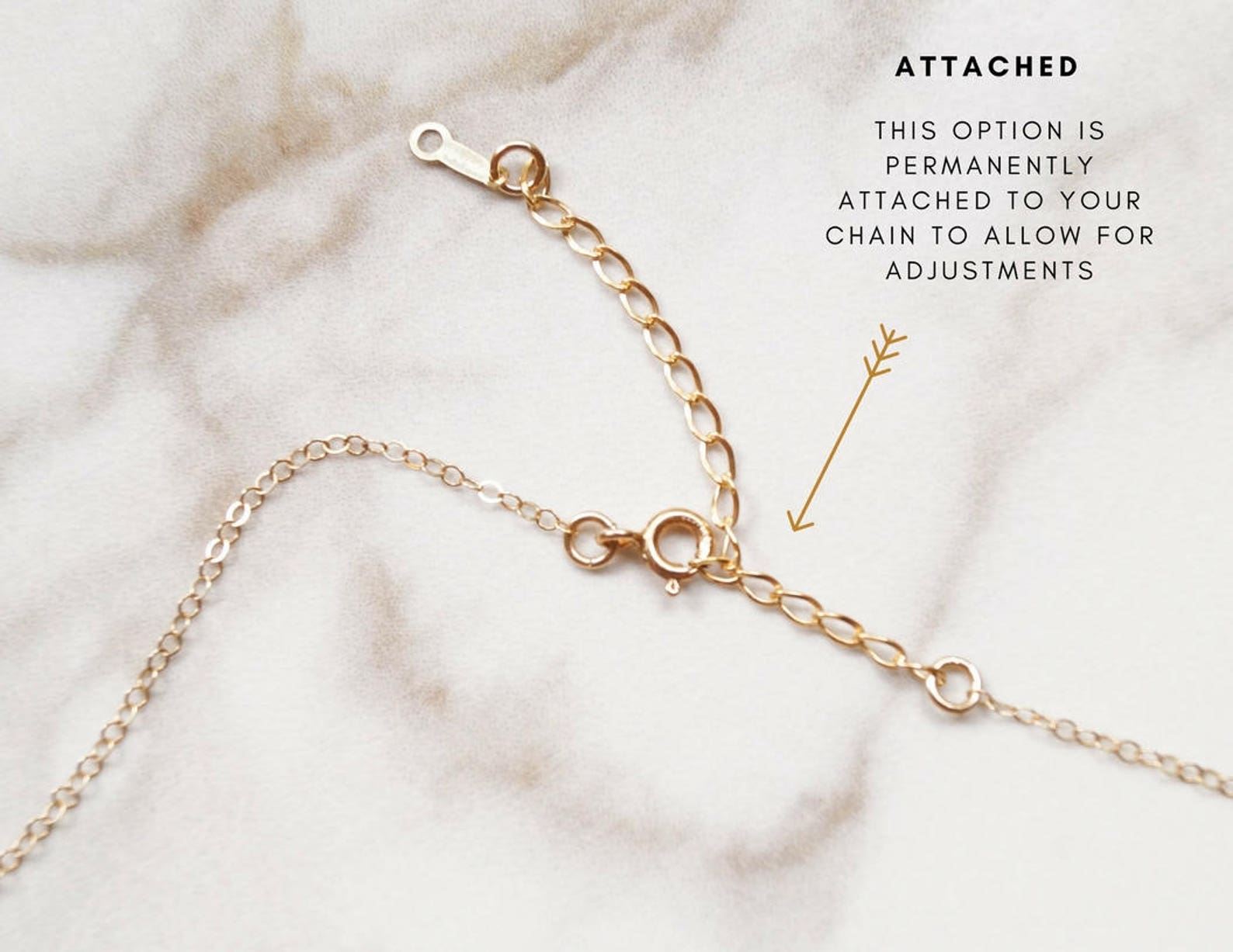 Make Your Necklace Adjustable, Extension Chain, Add on Length, Add on ...