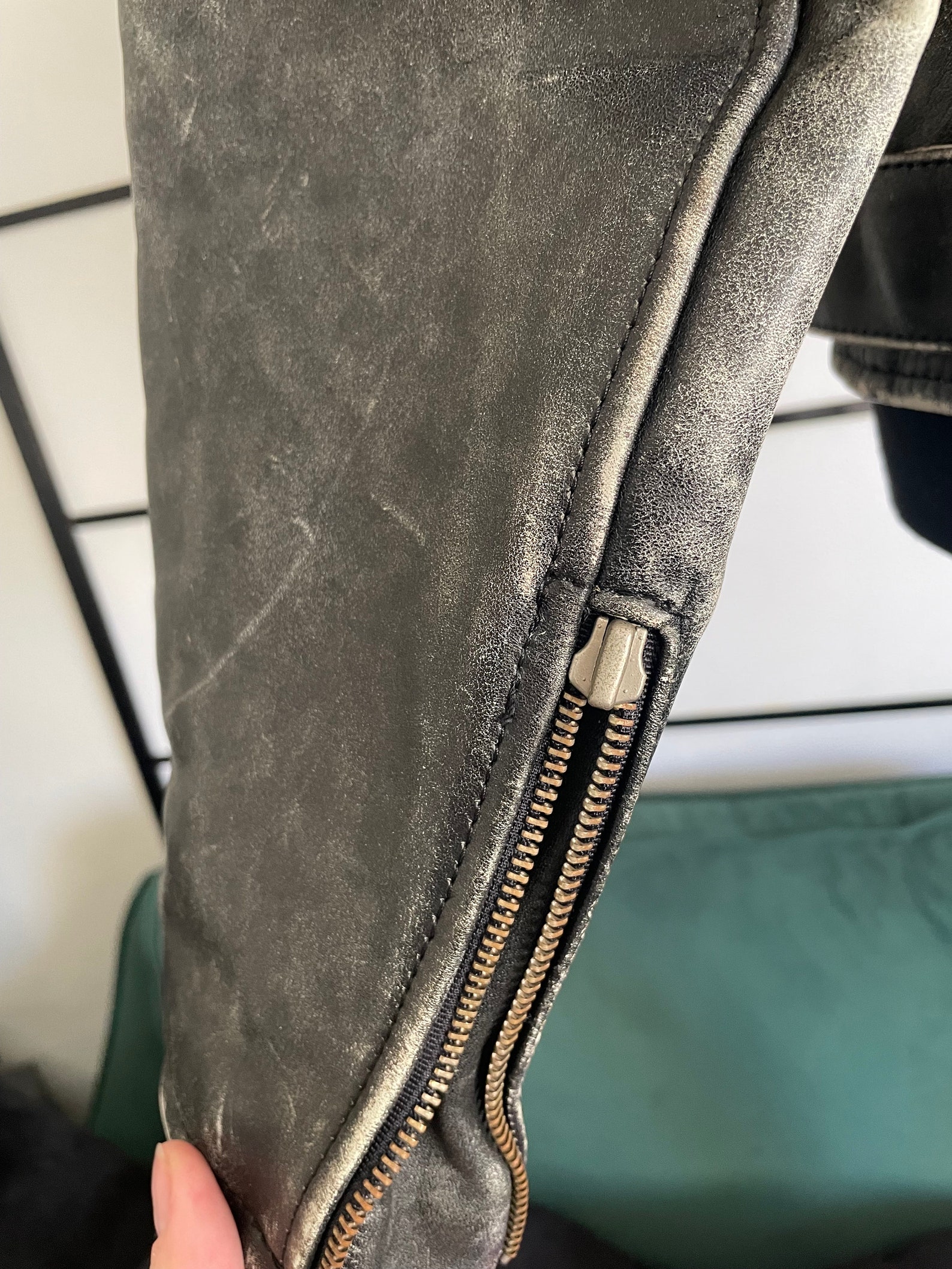 Vintage Genuine Leather Harley Davidson Screamin’ Eagle Club Biker Moto ...