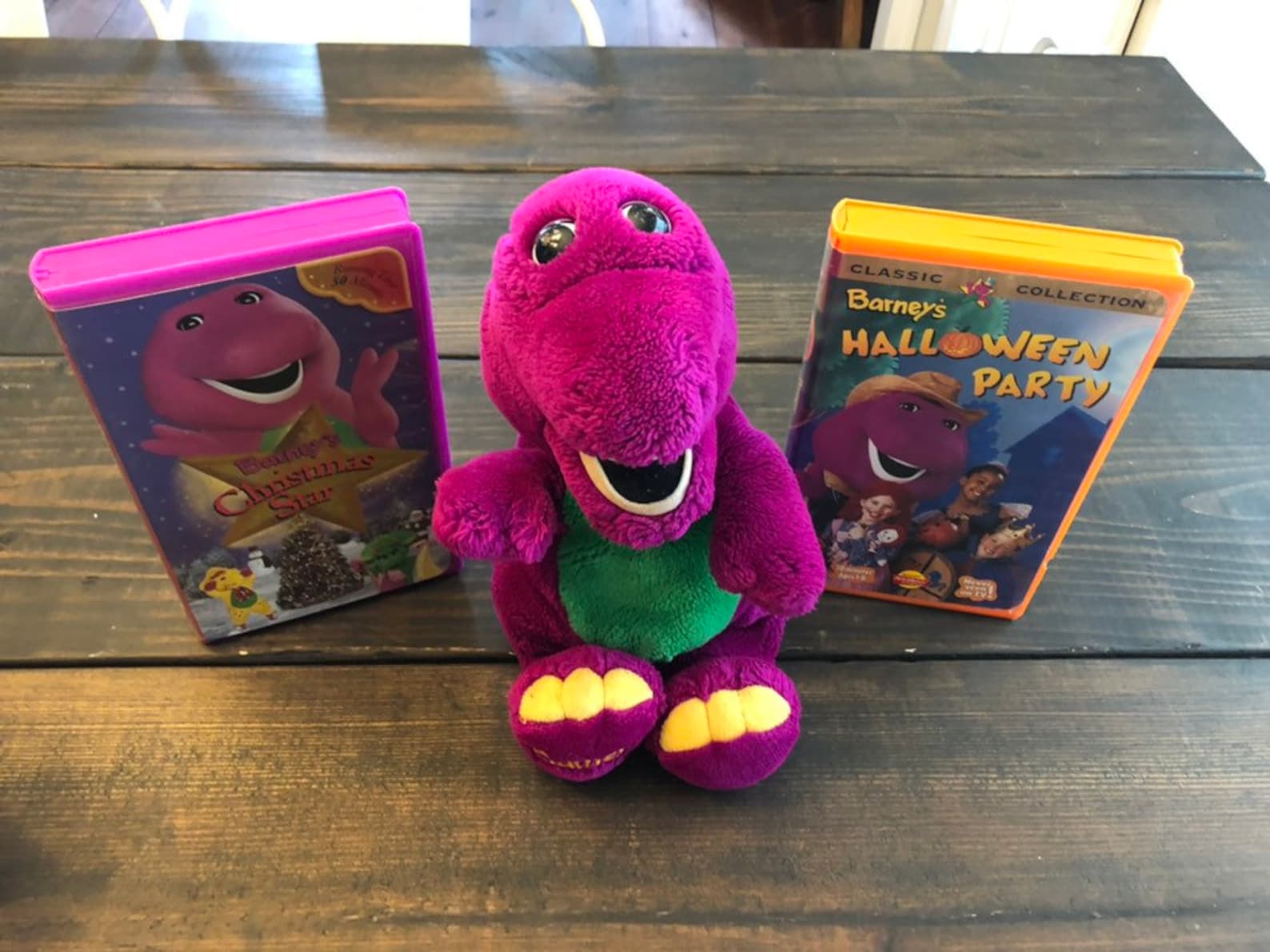 Vintage Plush Barney and Barneys Halloween Party VHS 1988 | Etsy