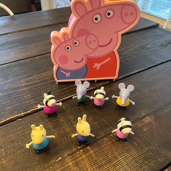 Peppa Pig Figure - Etsy