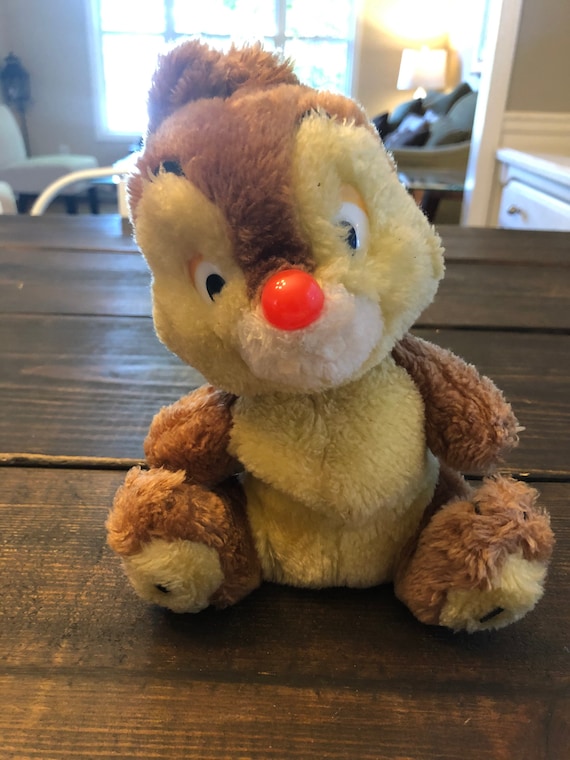 Vintage Walt Disney 8 Stuffed Plush DALE Made in Korea | Etsy