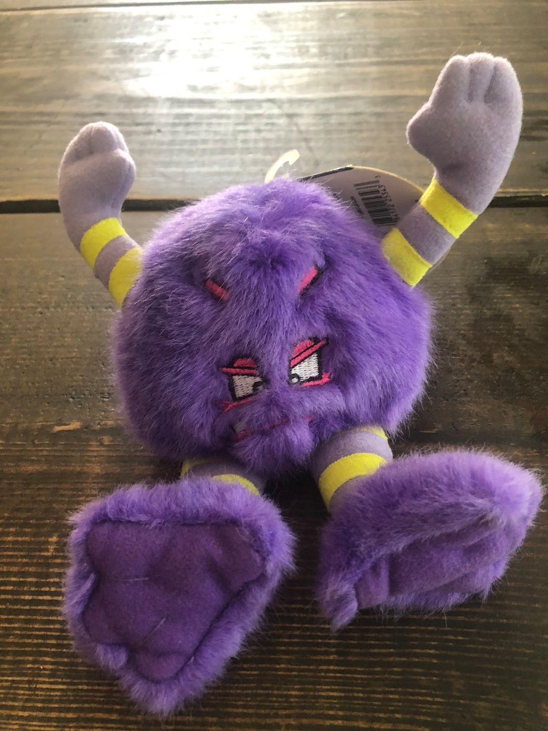 Vintage 1990’s Original Silly Slammers Purple Monster Plush Beanie No ...