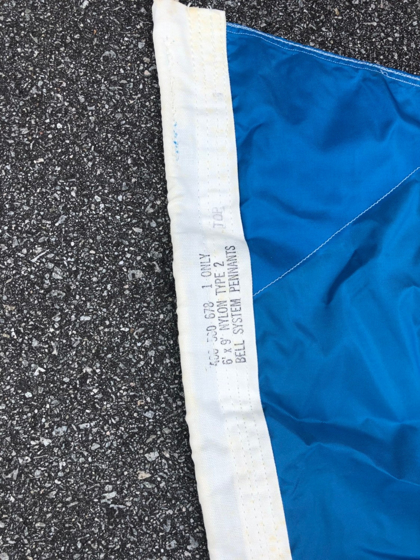 Vintage Bell Atlantic Banner Pennant Flag 6' X 10' Rare - Etsy