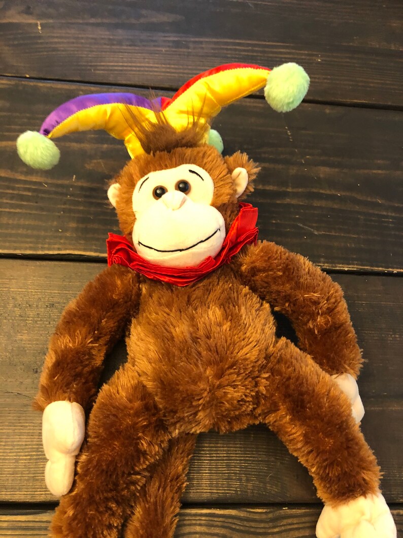 Ringling Brothers Greatest Show on Earth Jester Monkey Plush | Etsy