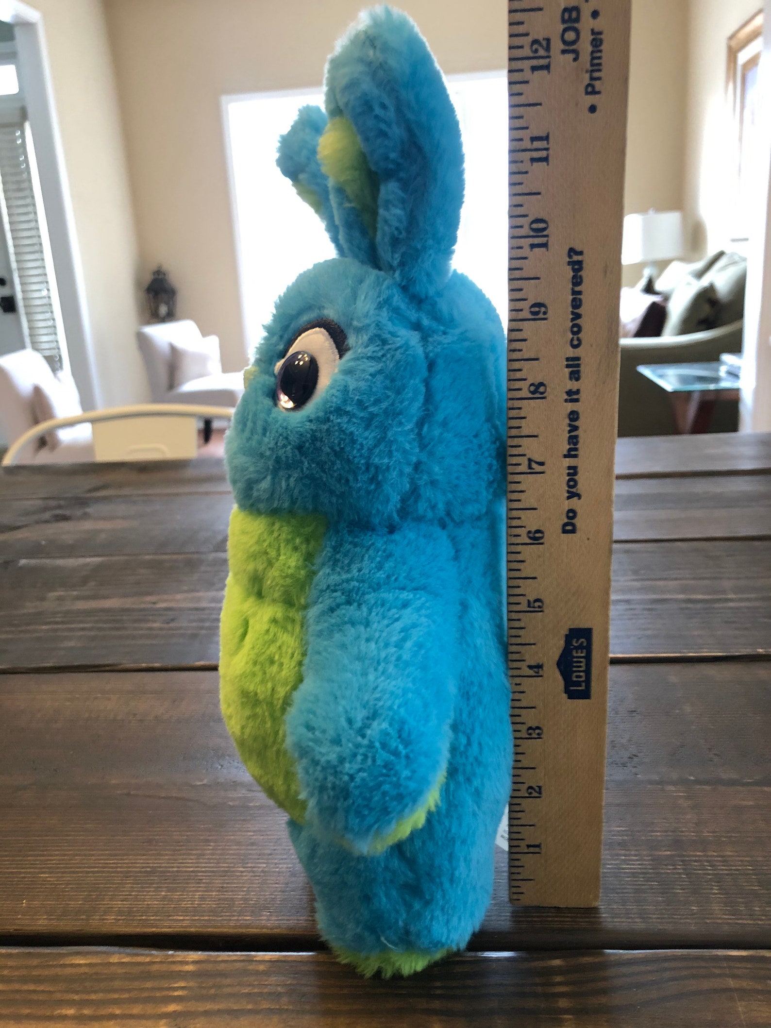 Disney Pixar Toy Story 4 Bunny Rabbit Stuffed Plush Green and - Etsy