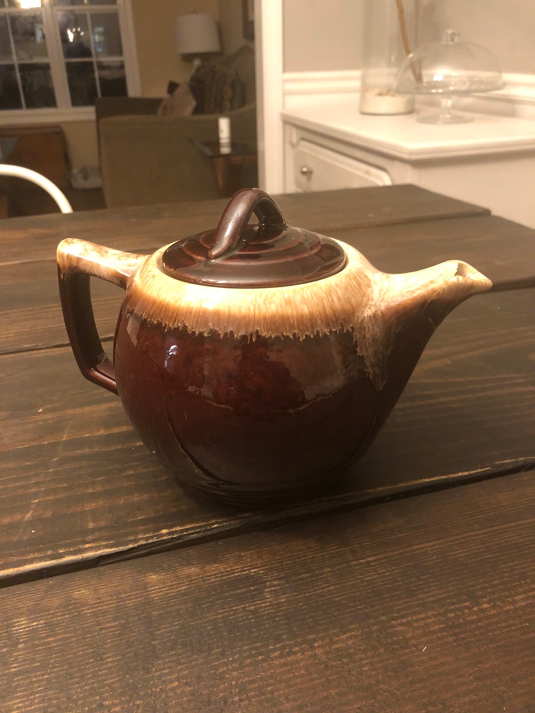 Vintage Mccoy 140 Drip High Gloss Teapot With Lid (brown) Made in U.S.A ...