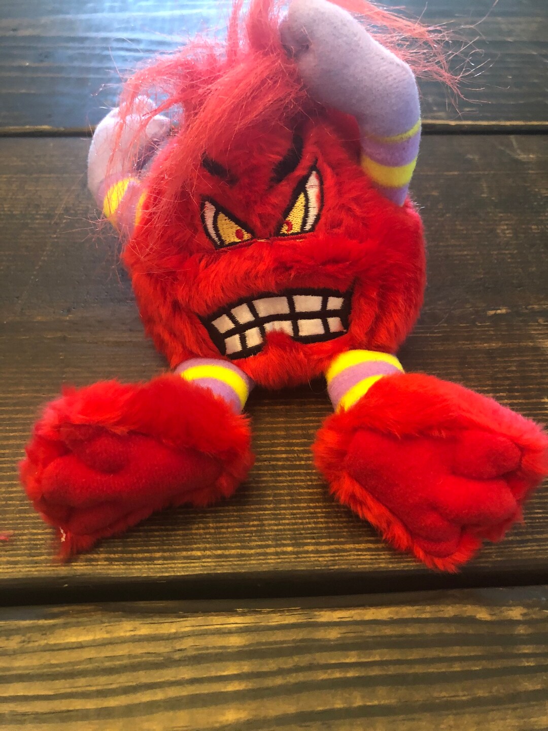 Vintage 1998 Silly Slammers Beanbag Plush Fitz Simmons Not Working - Etsy