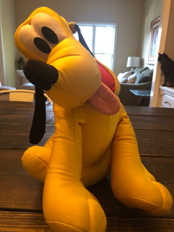 Disney Pluto Plush Stuffed Animal | Etsy