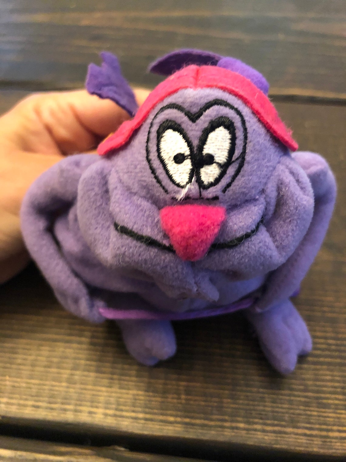 Disney Store Hercules Plush Purple Gargoyle Monster Bean Bag | Etsy