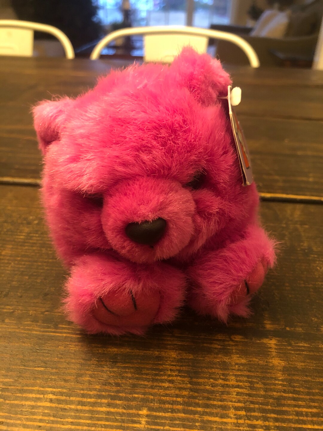 Vintage Puffkins Rosie Pink Bear Swibco Plush Stuffed Animal - Etsy