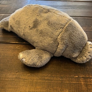Best of Barbados Grey Manatee Plush Collection Stuffed Animal With ...