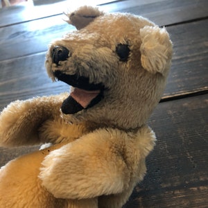 Vintage 1975 Dakin German Shepherd Puppy Dog Plush Hand Puppet - Etsy