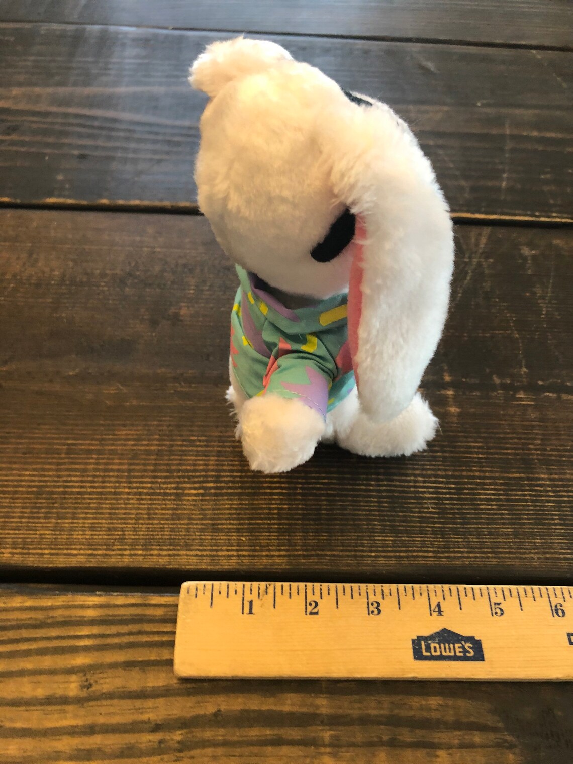 Vintage 1986 Applause Bunny Rabbit Plush Stuffed Animal With | Etsy