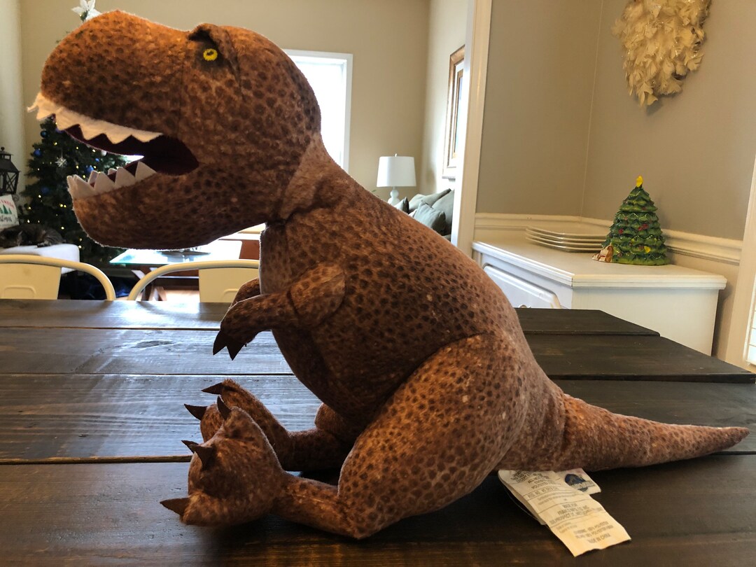 Jurassic World T-rex Dinosaur Dino Plush Stuffed Animal Toy - Etsy