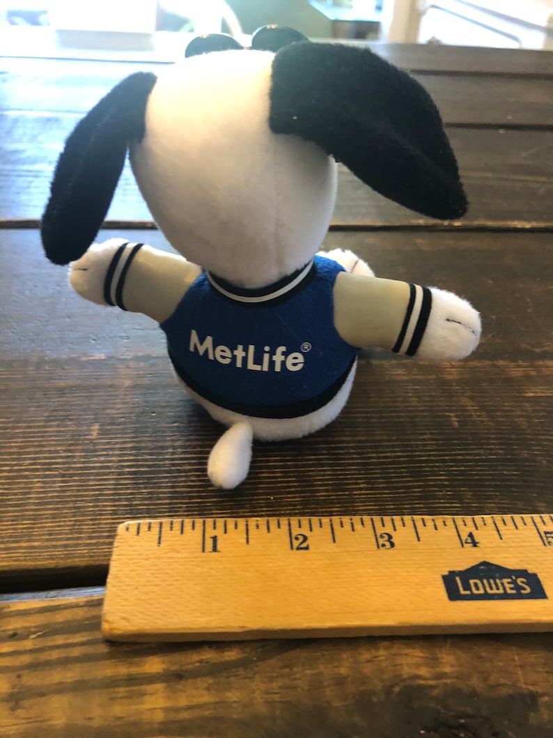 Metlife Snoopy Peanuts Plush Stuffed Animal Toy. - Etsy