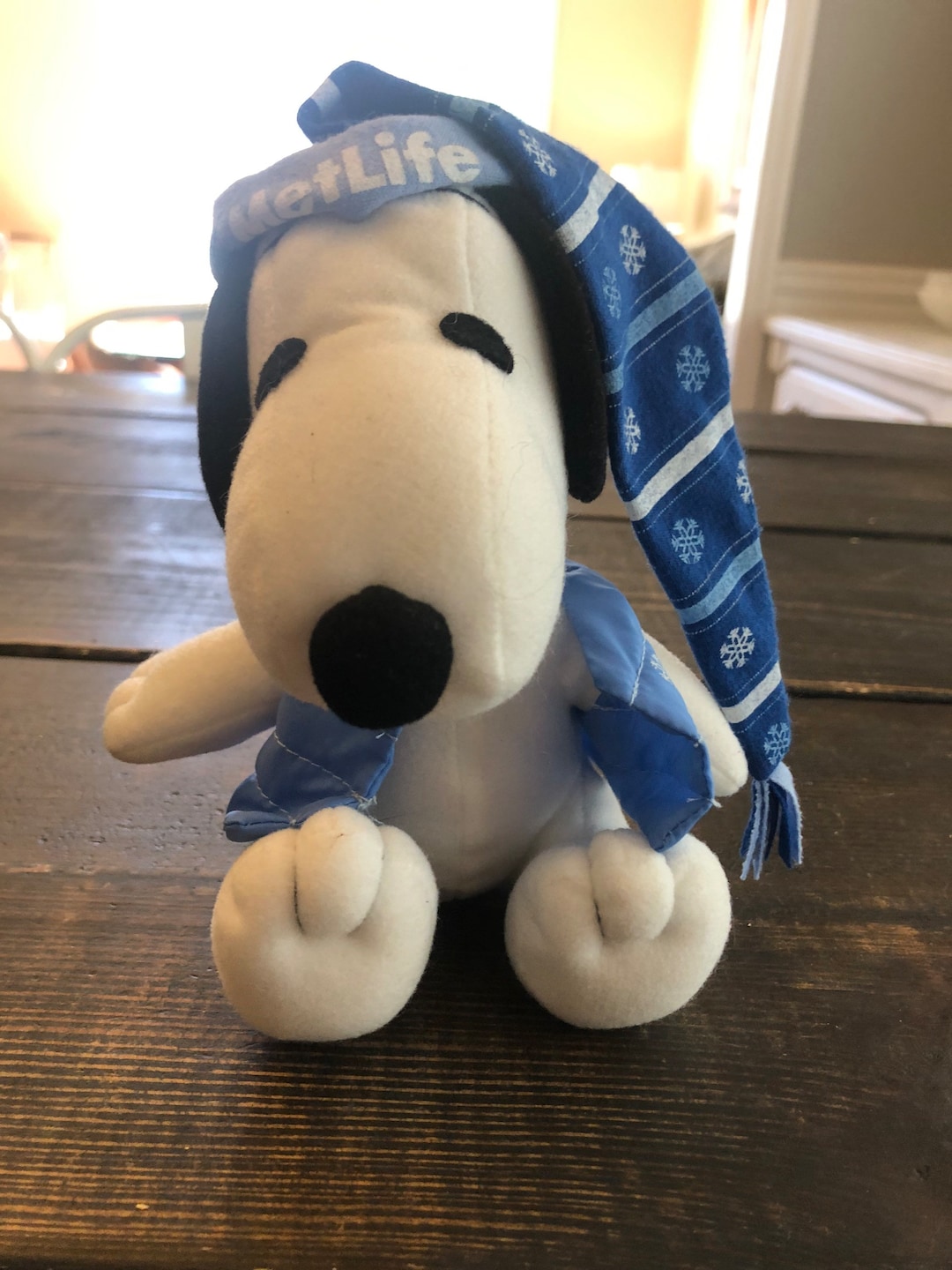 Metlife Snoopy Peanuts Plush Stuffed Animal Toy. - Etsy