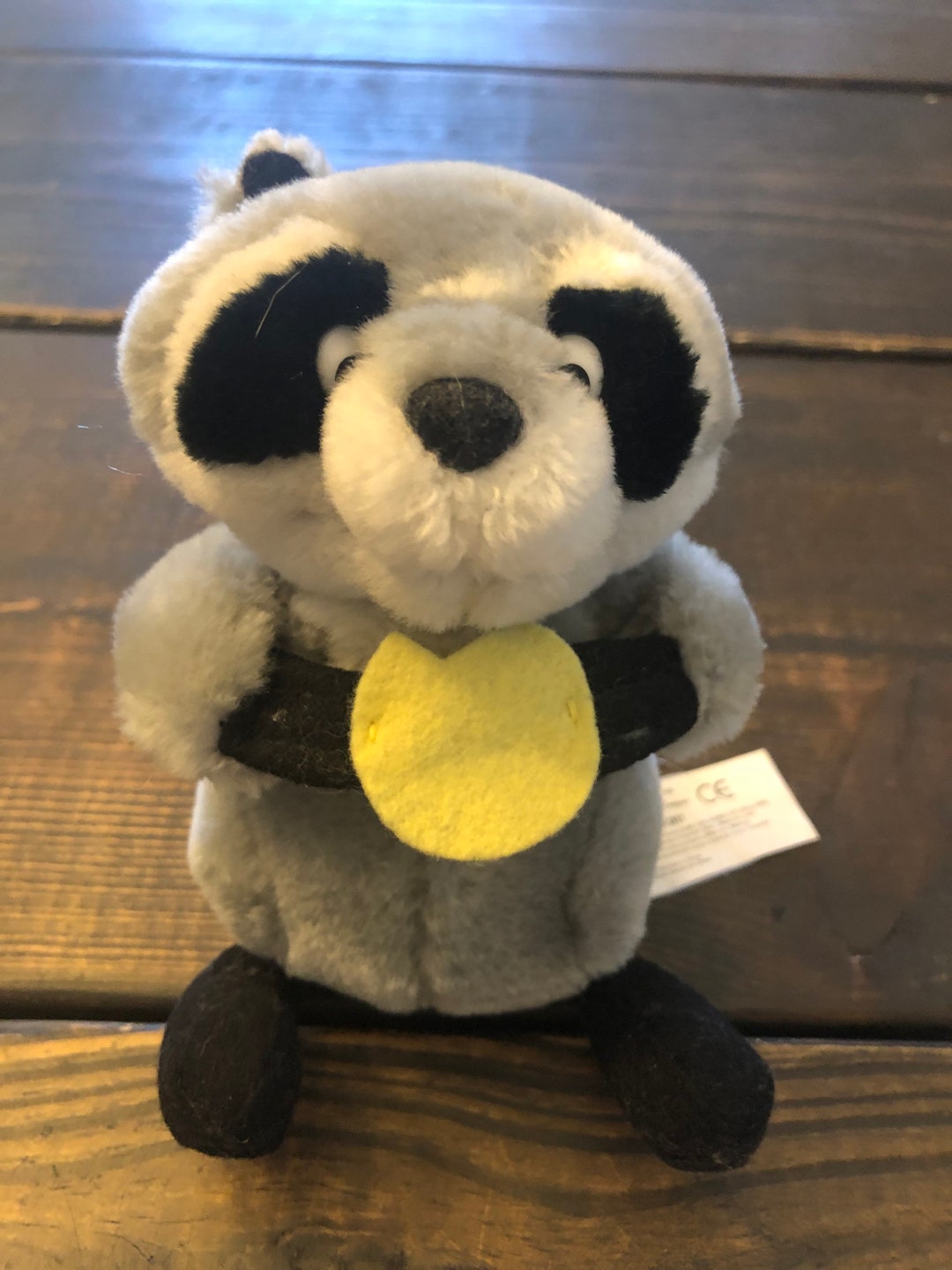 Vintage Disney Store Pocahontas Meeko Raccoon Plush Stuffed Animal - Etsy