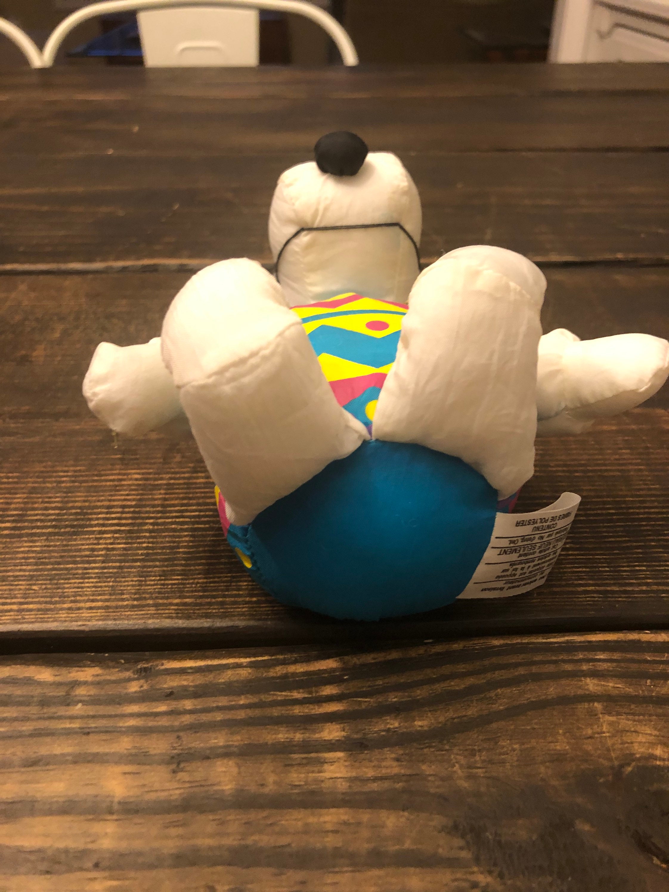 Snoopy Peanuts Russel Stover Easter Egg Plush Stuffed Animal | Etsy