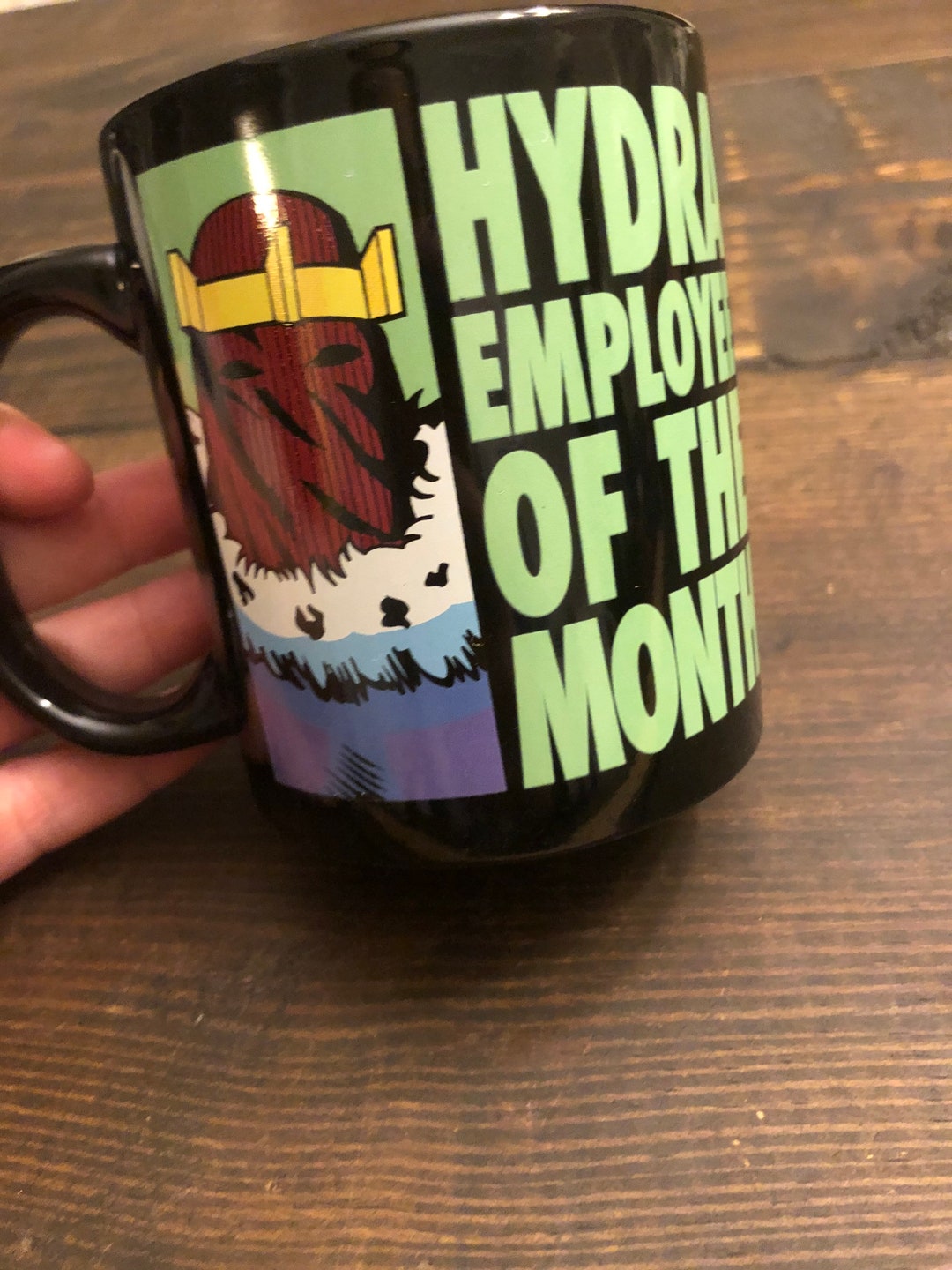 Loot Crate Marvel Hydra Employee of the Month Mug Exclusive - Etsy