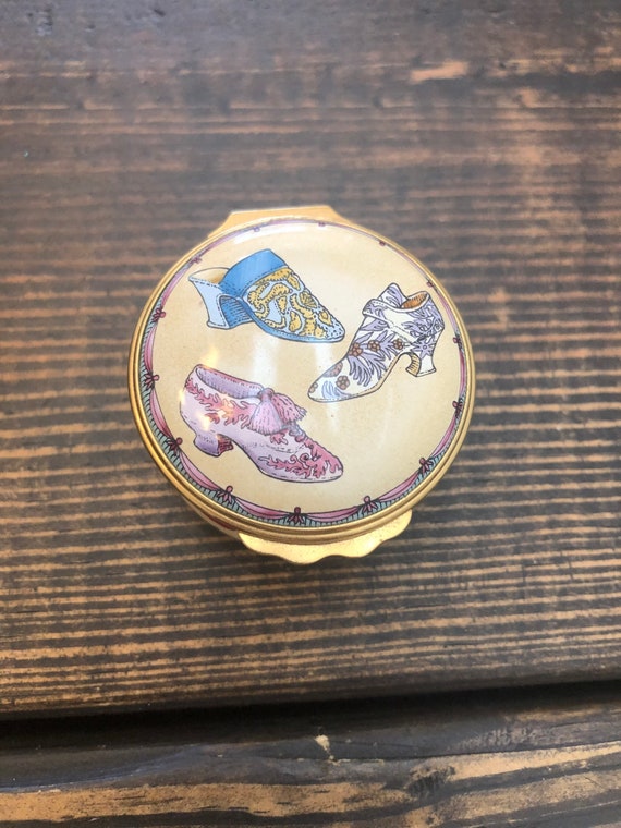 vintage halcyon days enamel - Gem