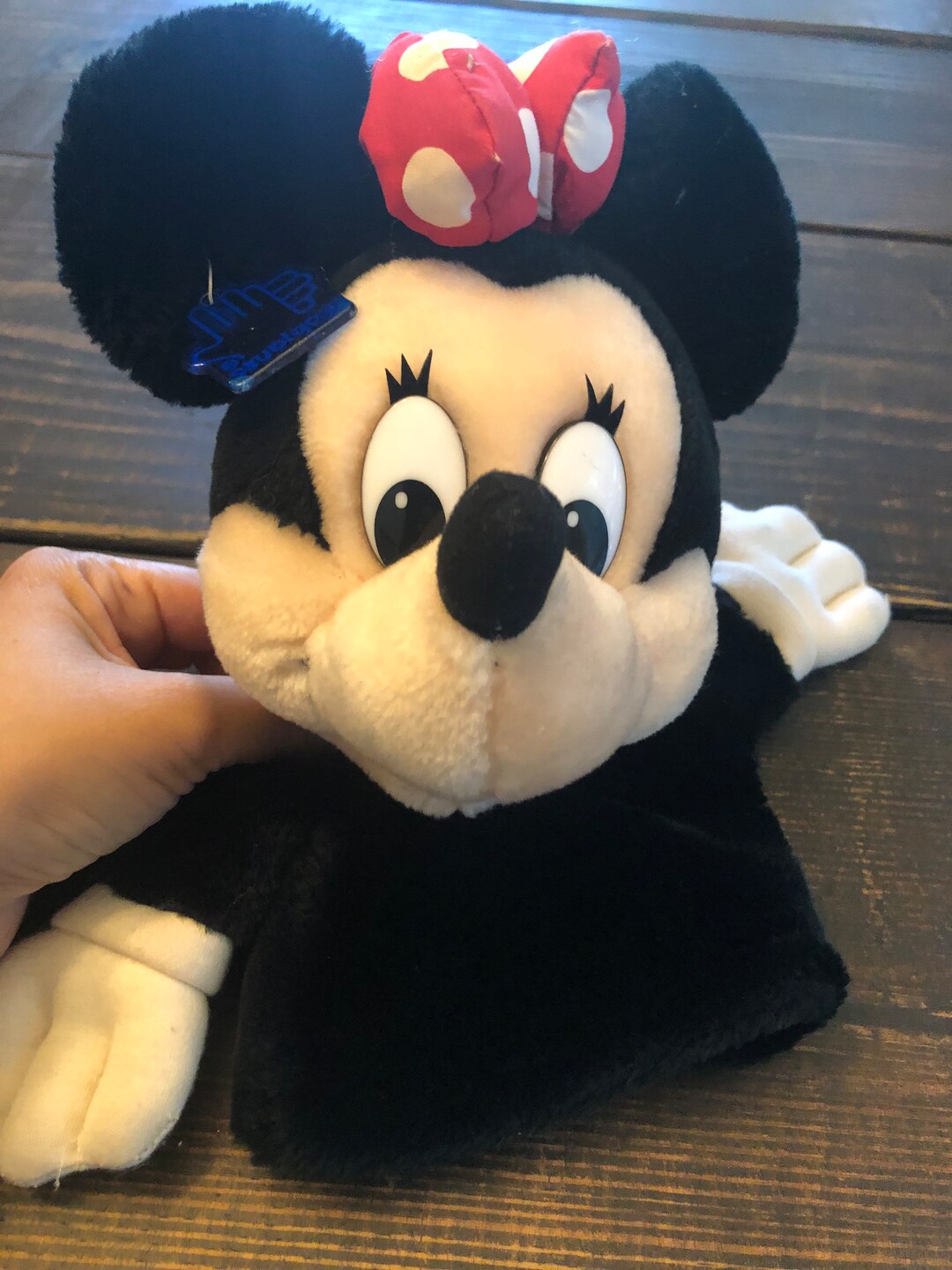 Applause Minnie Mouse Sleeve Hand Puppet Plush Toy - Etsy