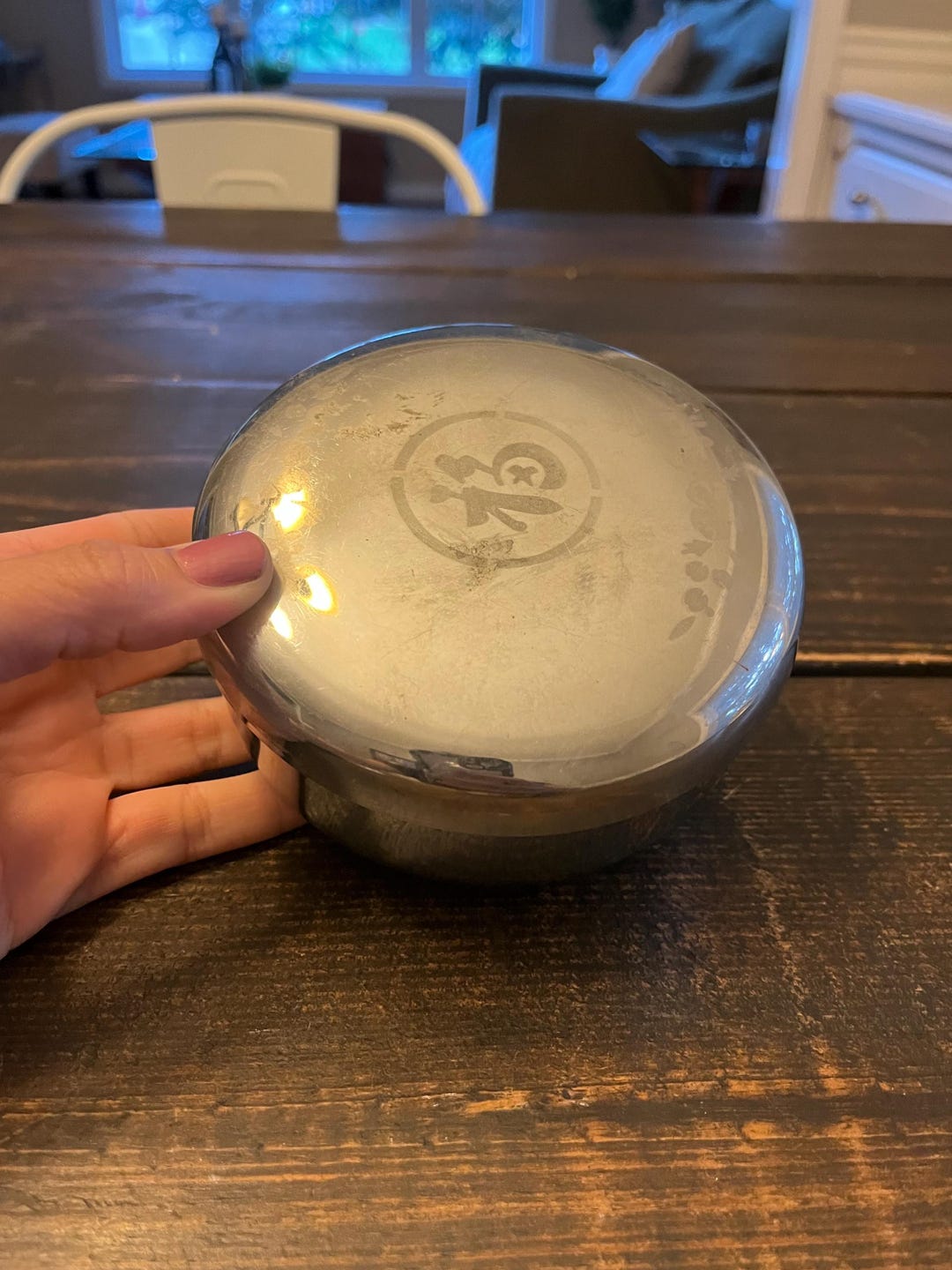 Vintage Metal Round Container With Lid - Etsy