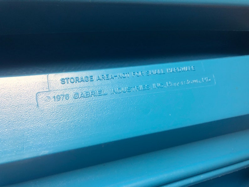 Vintage 1976 Gabriel Erector Set Blue Case - Etsy