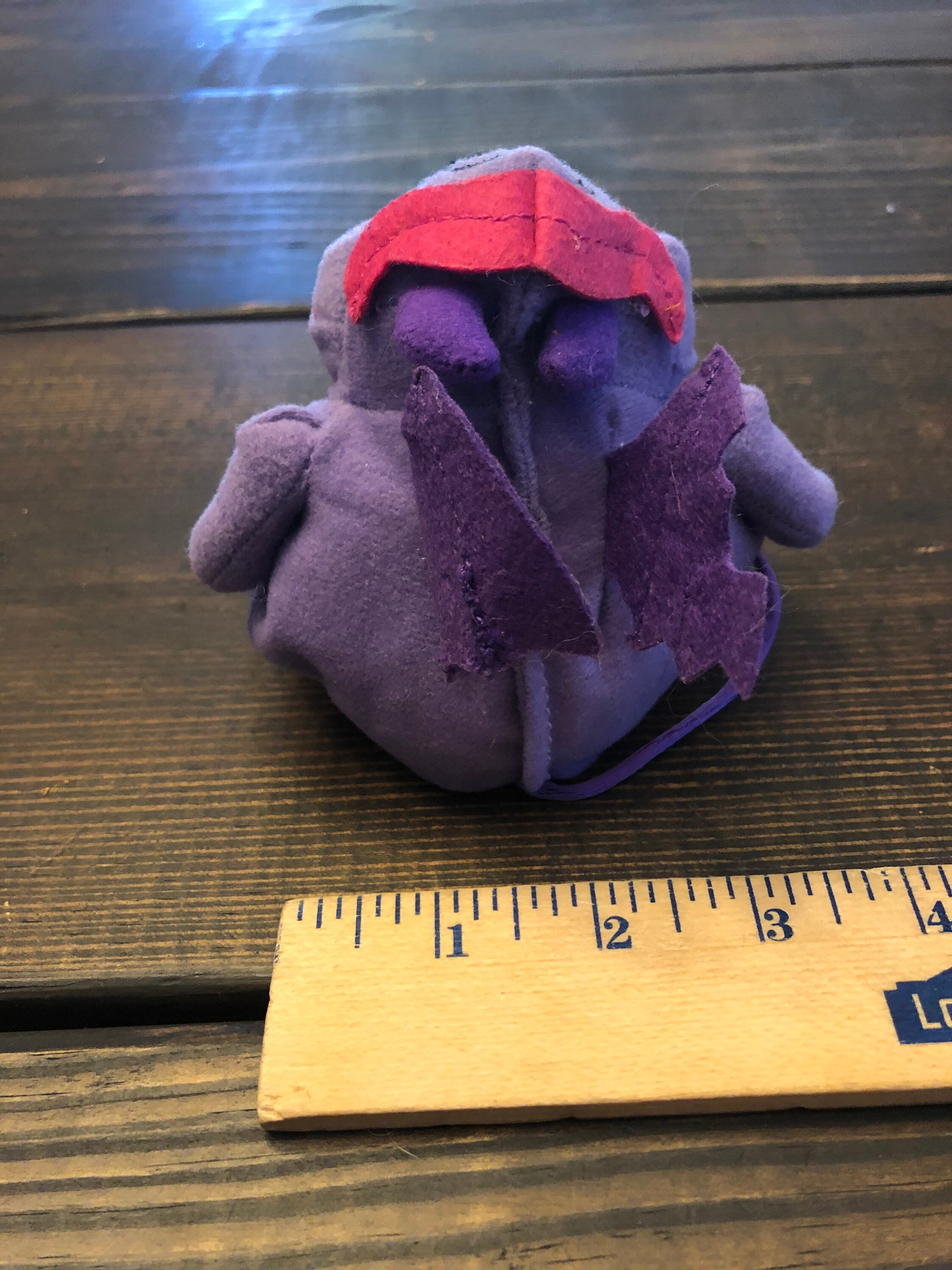 Disney Store Hercules Plush Purple Gargoyle Monster Bean Bag | Etsy