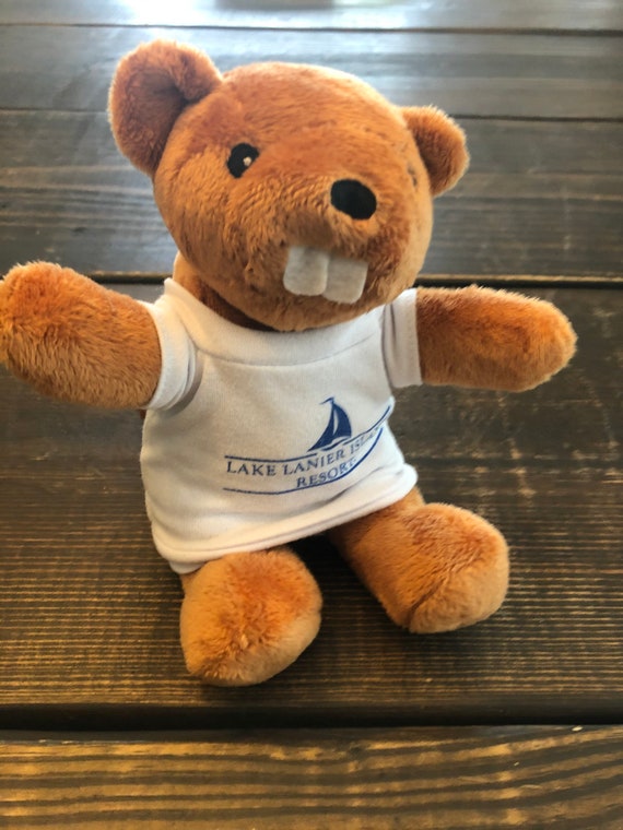 Toys Lake Lanier Georgia Souvenir Beaver Plush Stuffed Animal Toys ...