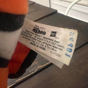 Disney Finding Nemo 13" HIGH Five Talking NEMO Plush Clown Fish Toy ...