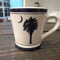 Sweet as a Georgia Peach Coffee Mug | Southern Gifts | Ceramic Georgia ...