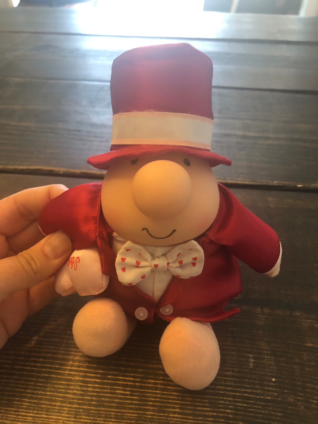 Vintage Ziggy Plush in Red Suit Valentine Outfit Tom Wilson Stuffed Toy ...